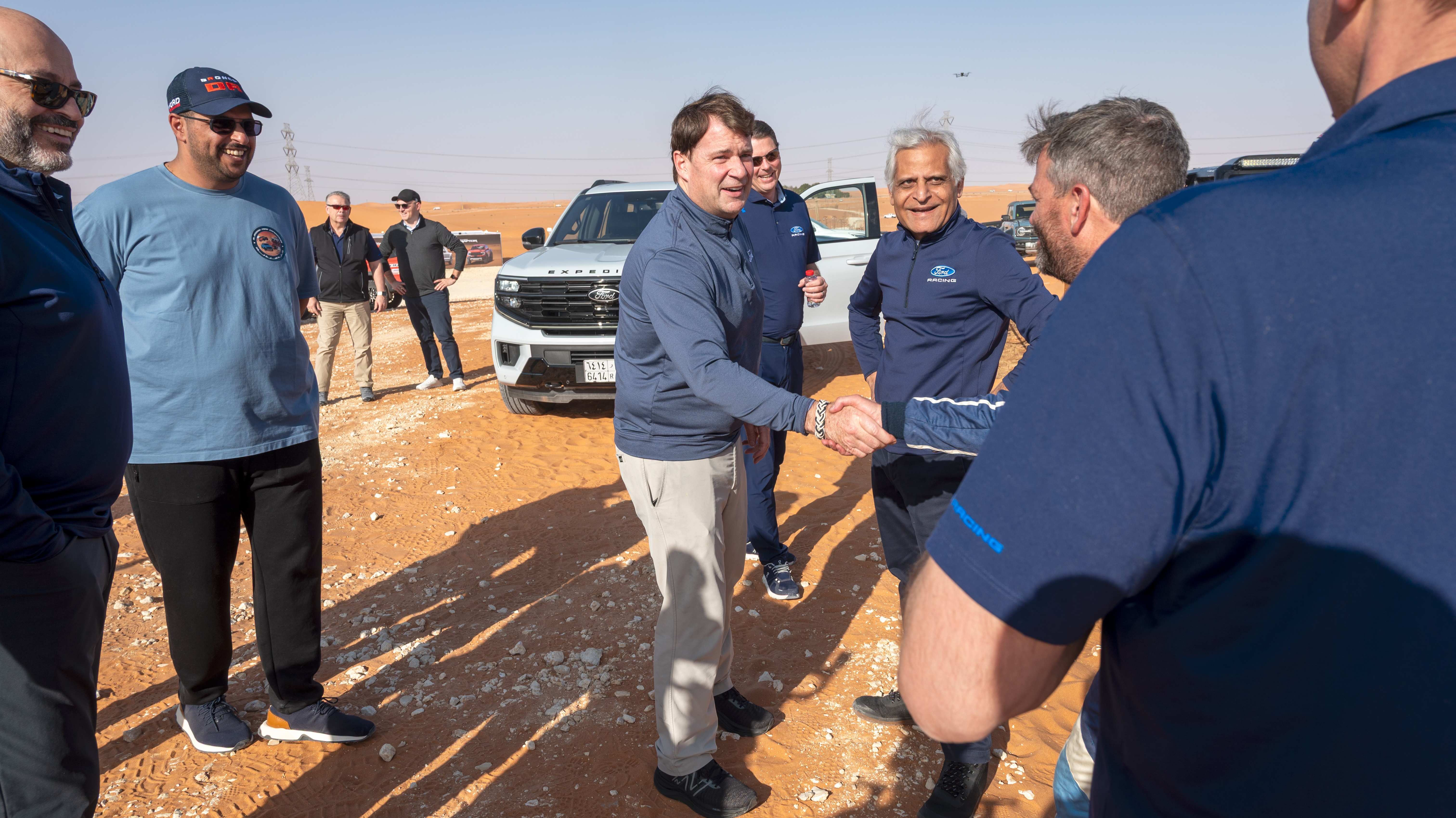 Aljazirah Vehicles Hosts Ford CEO Jim Farley in Riyadh