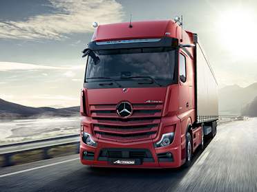Mercedes Actros Logo Mercedes Benz Unveils New Actros L With 3rd Gen
