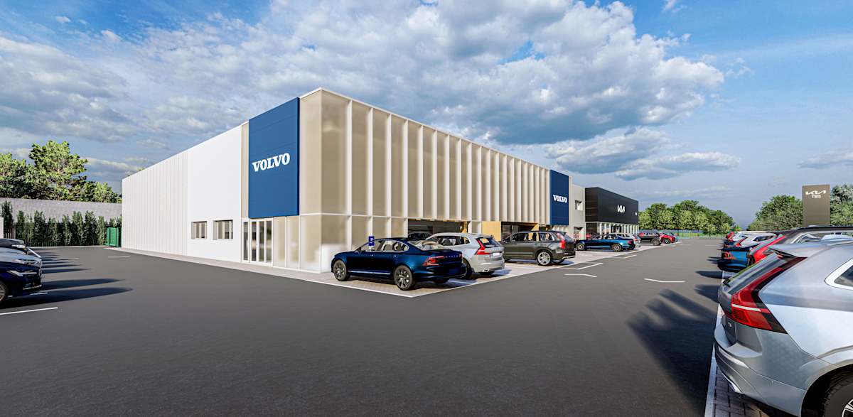 Our New Volvo & Kia Showrooms in Leicester are open