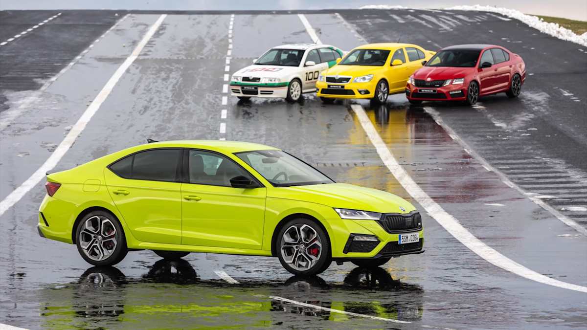 Škoda Octavia RS: how it has evolved | Škoda News | The RRG Group