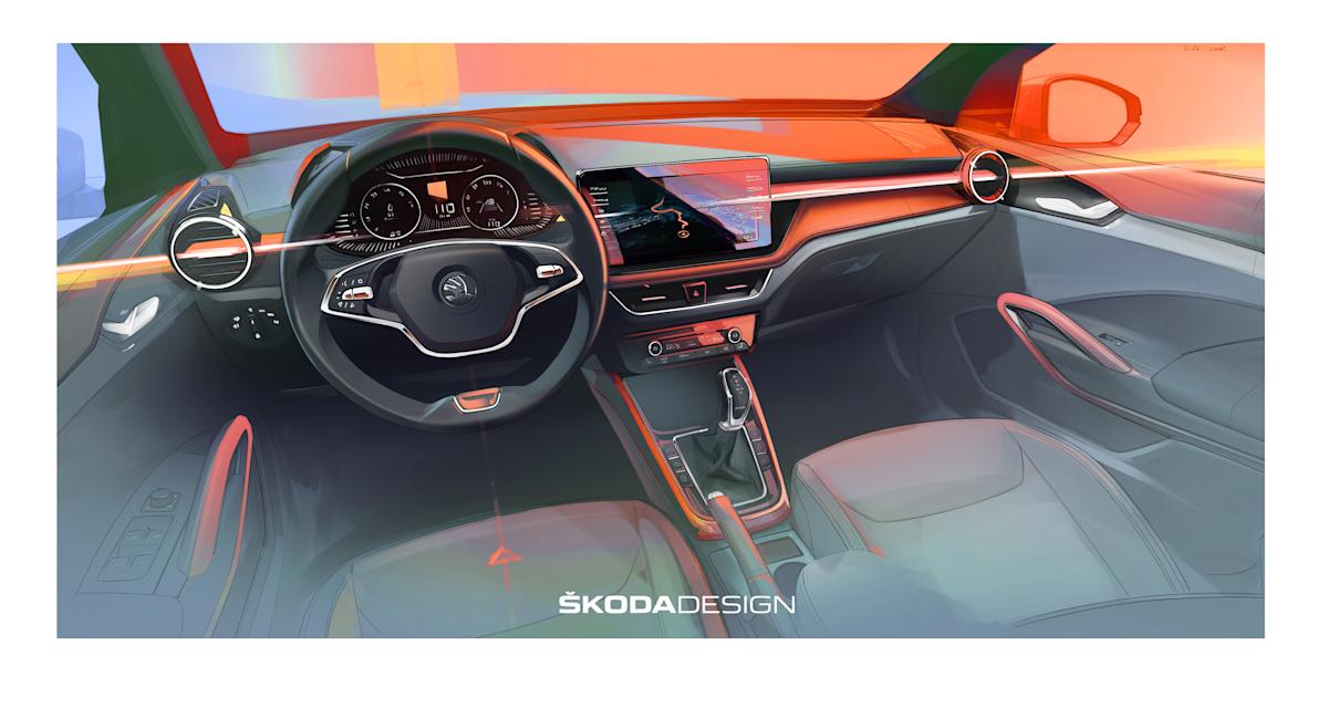 First impression of the new ŠKODA FABIA's interior | ŠKODA News | The ...