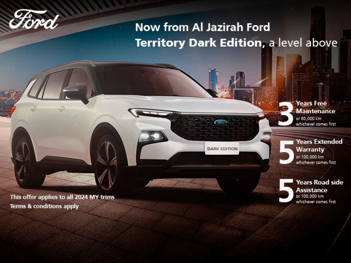 Territory Dark Edition Offer | Al Jazirah Vehicles | Ford Saudi