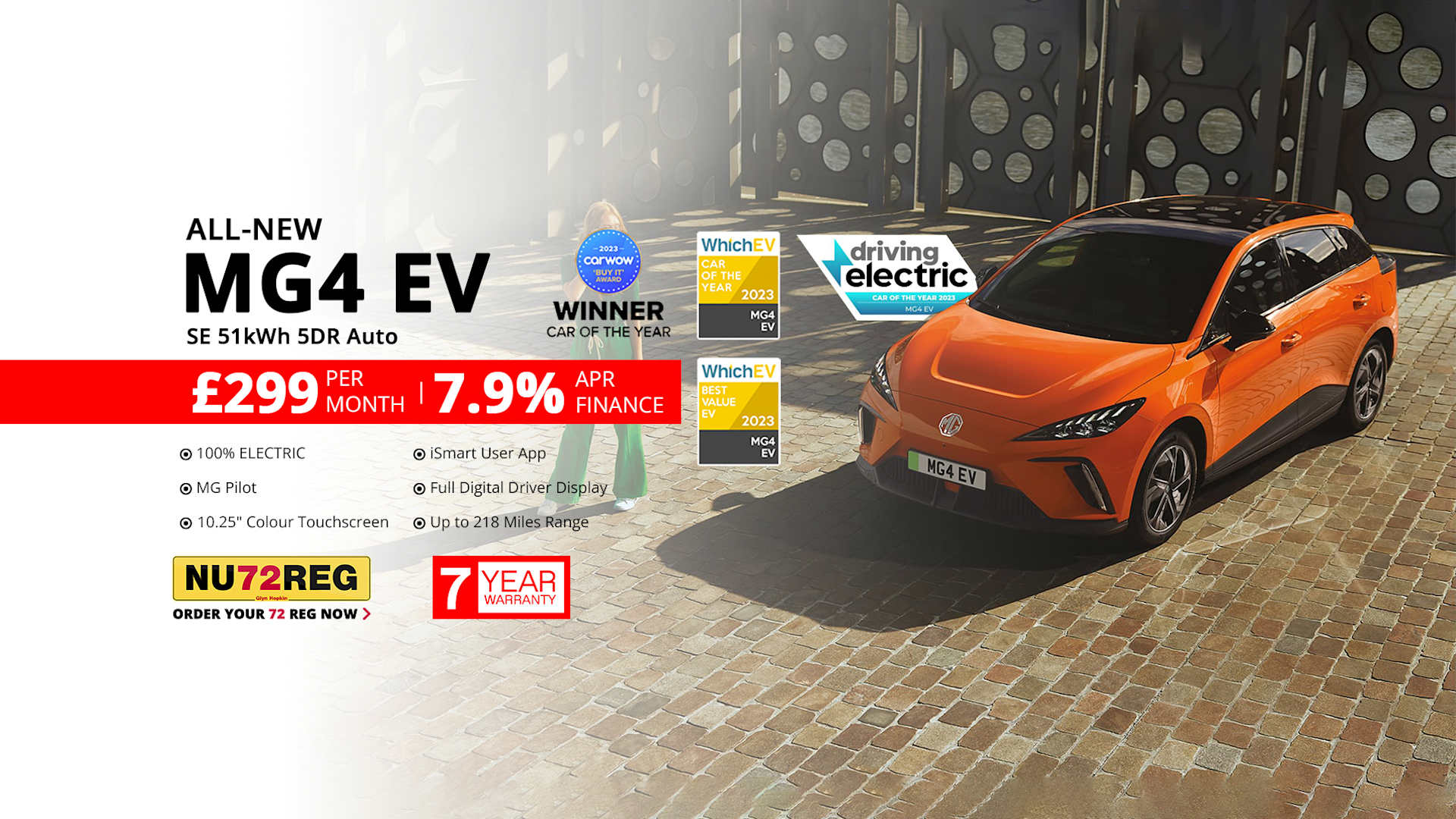 MG Dealers | South East England | Glyn Hopkin MG