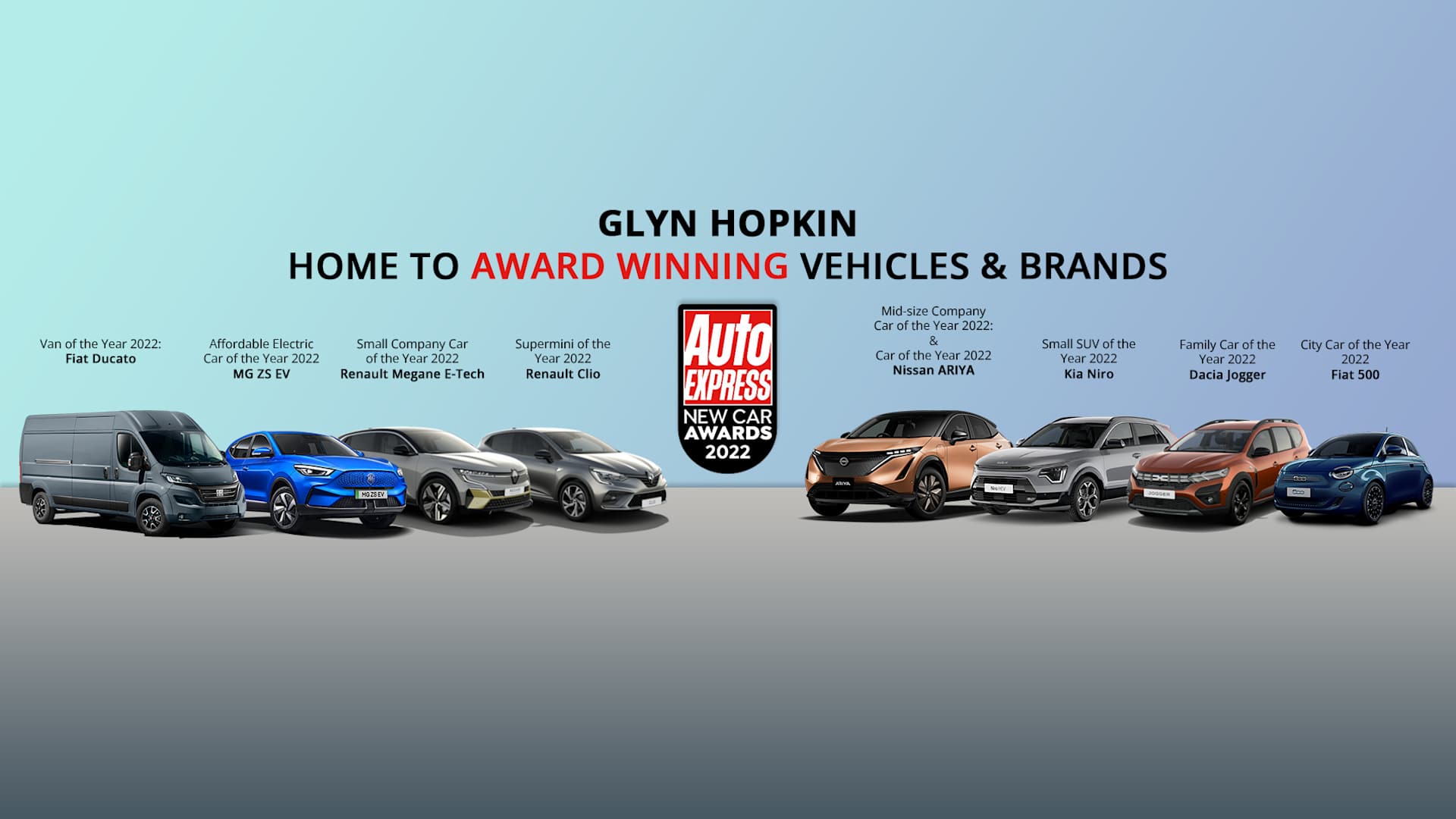 Glyn Hopkin | New & Used Cars Dealer Group In South East England