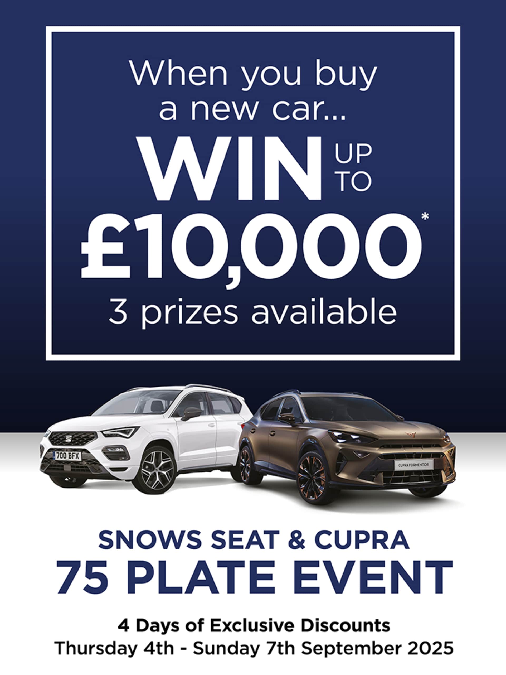 SEAT Car Dealers | Southern England | Snows SEAT