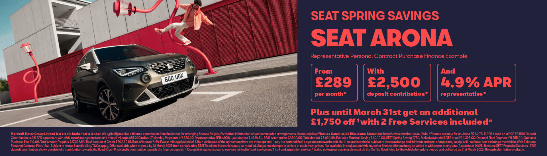 SEAT dealers Cambridge | Marshall SEAT