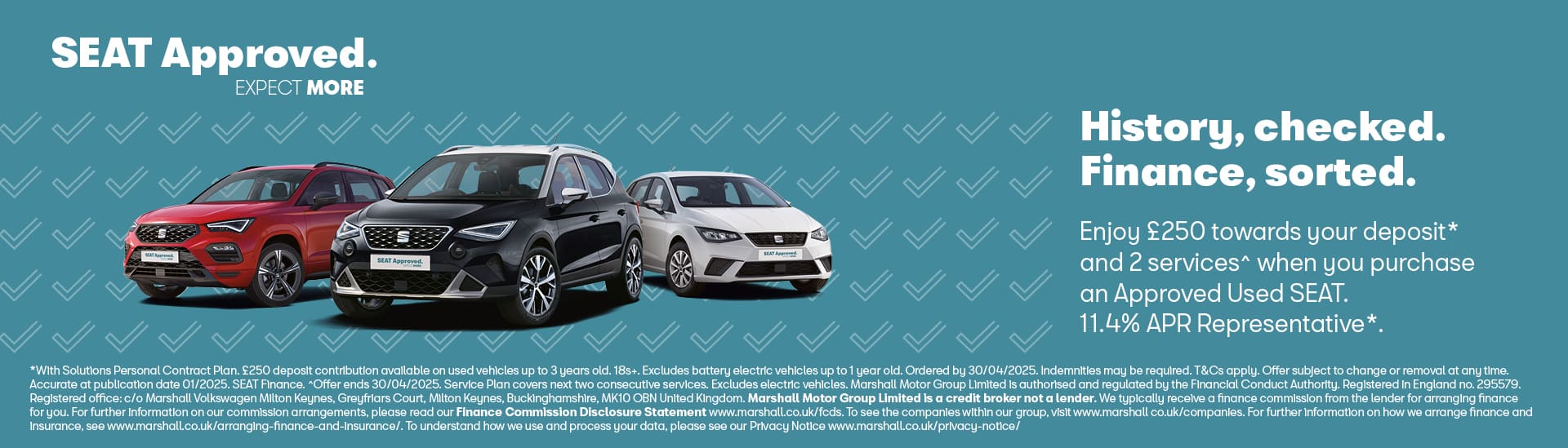 SEAT dealers Cambridge | Marshall SEAT