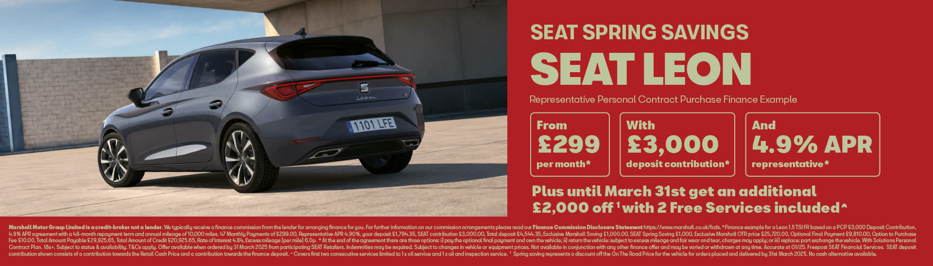 SEAT dealers Cambridge | Marshall SEAT