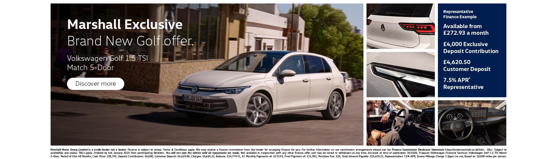 Volkswagen Dealers Gatwick, West Sussex | Marshall Volkswagen