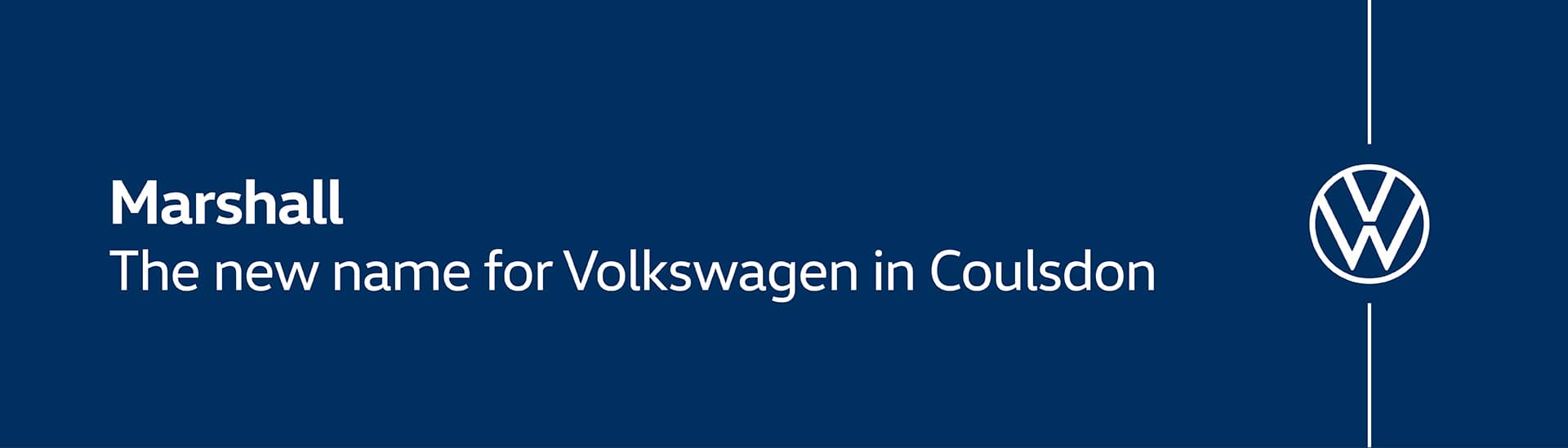 Volkswagen Dealers Coulsdon, Greater London | Marshall Volkswagen