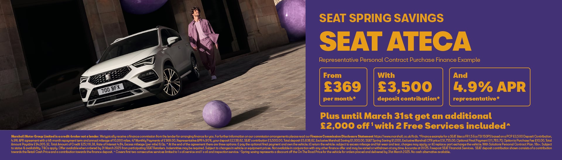 SEAT dealers Cambridge | Marshall SEAT