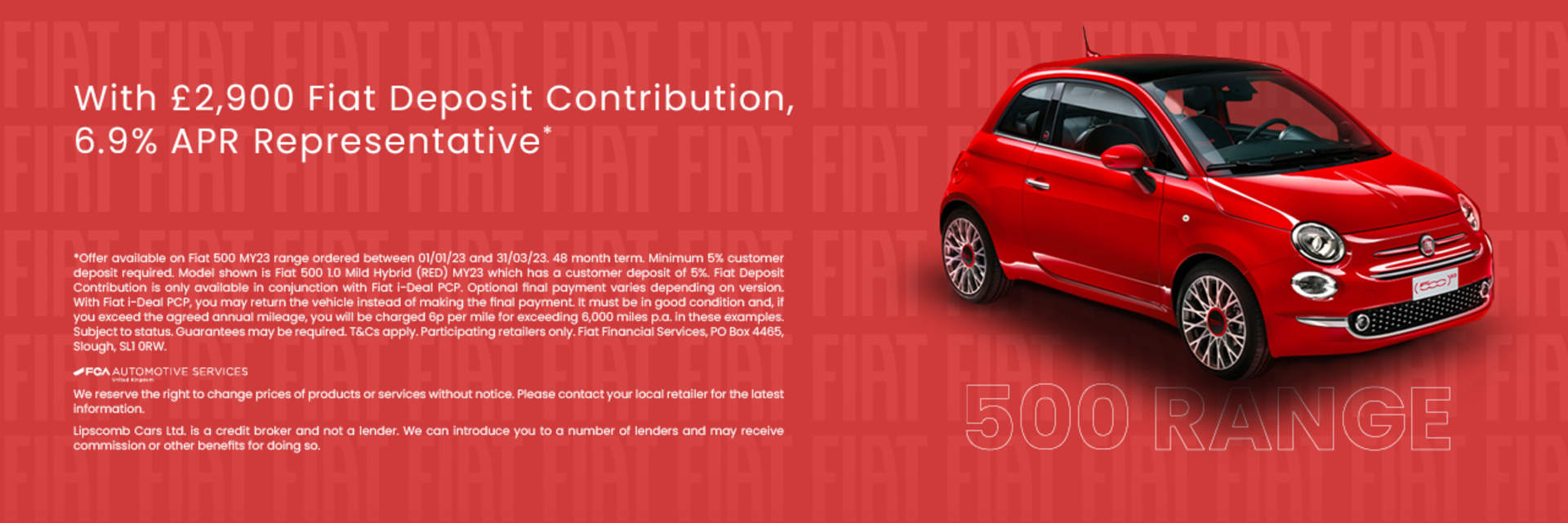Fiat Dealer | Canterbury & Maidstone | Lipscomb Fiat