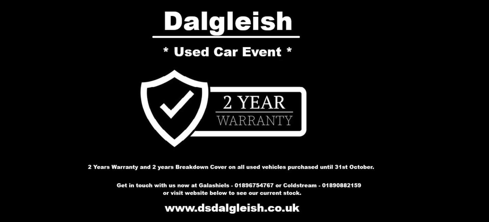 New and Used Car Dealer | Galashiels & Coldstream | DS Dalgleish