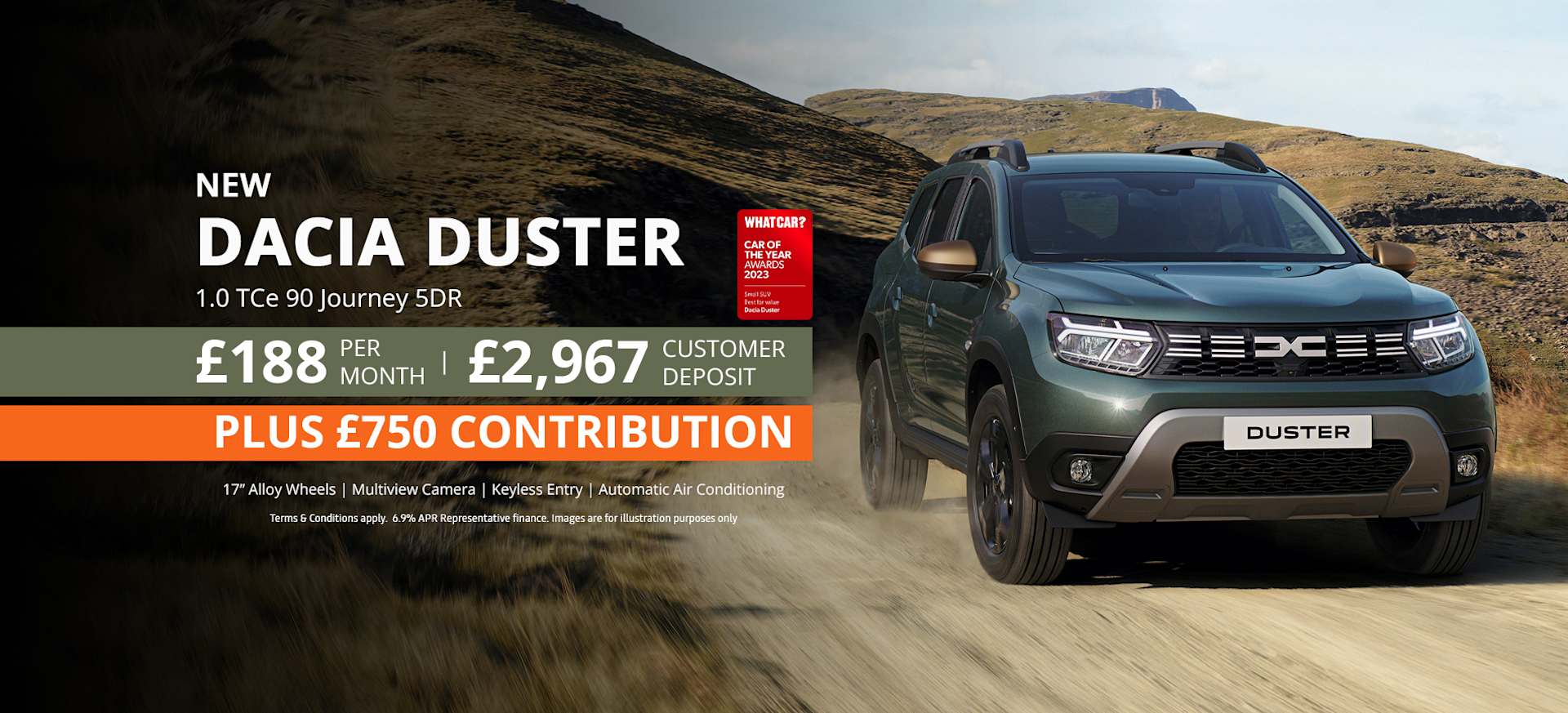 Find Your Perfect Dacia Vehicle at Glyn Hopkin Dacia Dealers