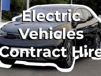 Electric car contract hire store