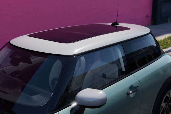 mini with a sunroof