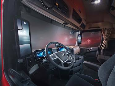 actros l interior