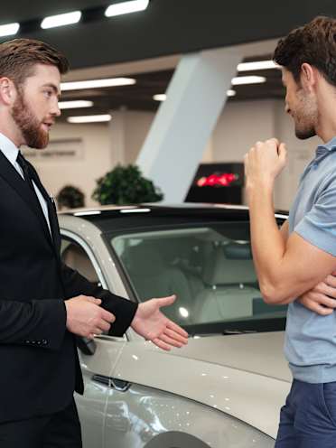 Car Salesman Cover