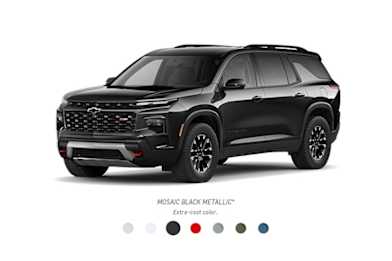 2024 traverse black lt