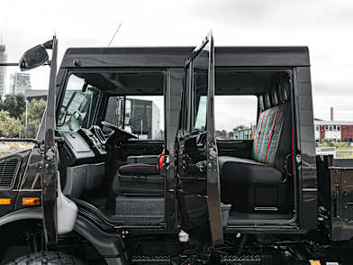 unimog interior