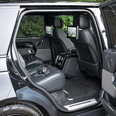 range rover back seats