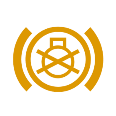 yellow caution light audi