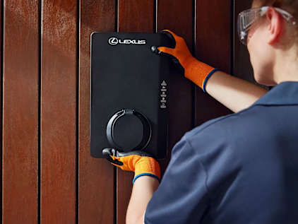 lexus ev charging